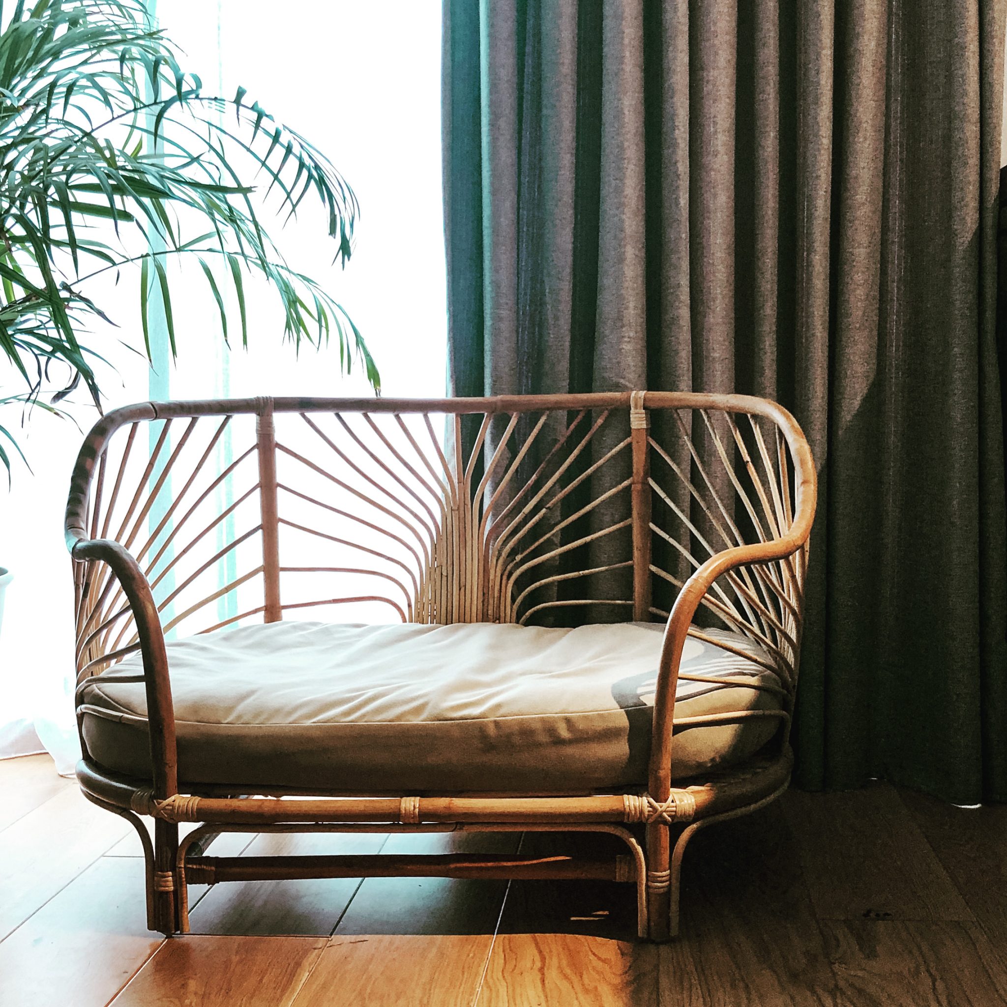 Pat din ratan Selaru pentru animale de companie - NaturaLiving