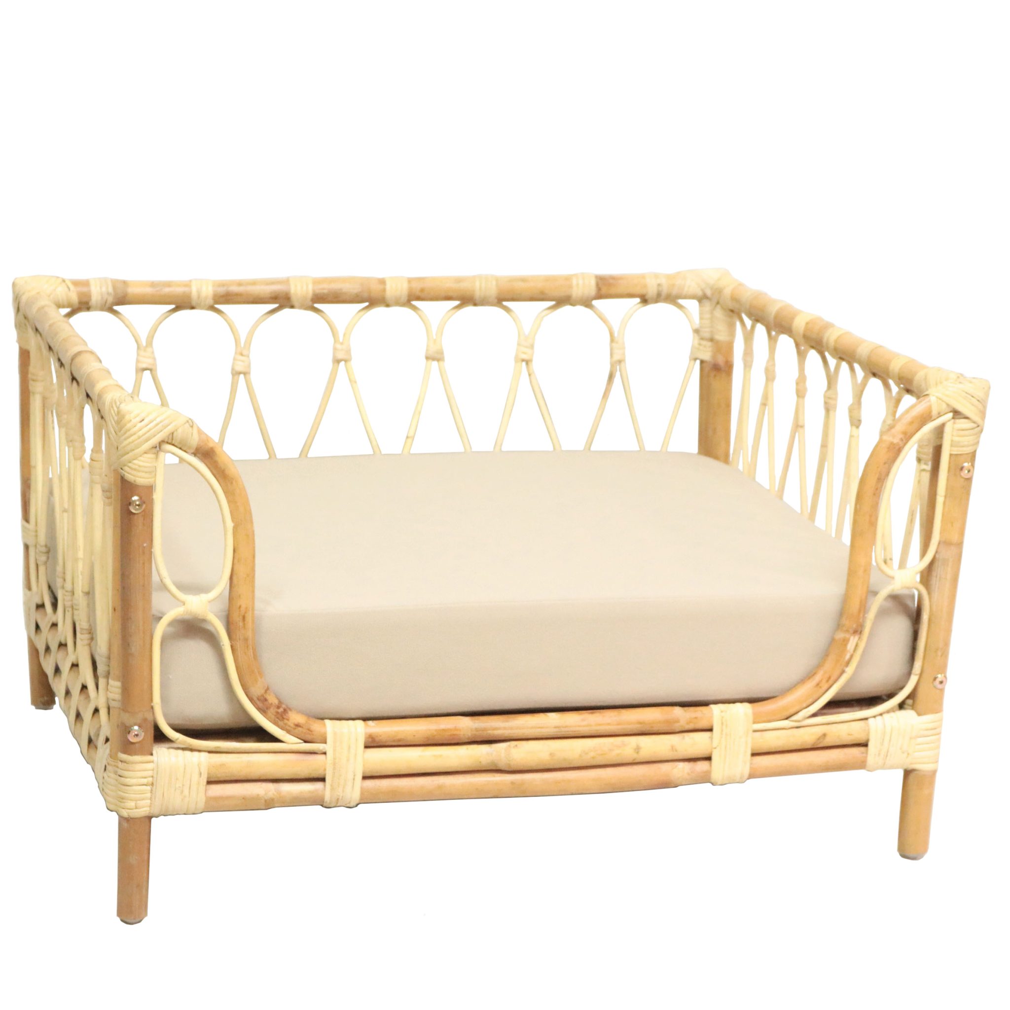 Pat din ratan Batam pentru animale de companie - NaturaLiving