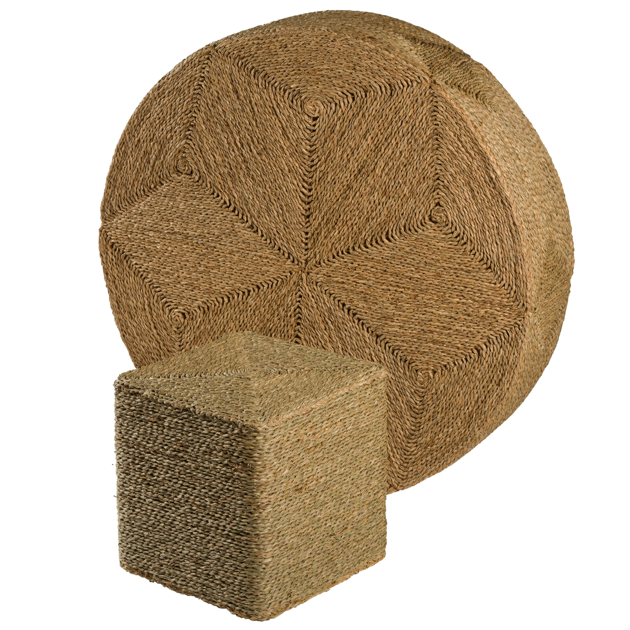 Puf cub din iarba de mare Bai Thom - NaturaLiving